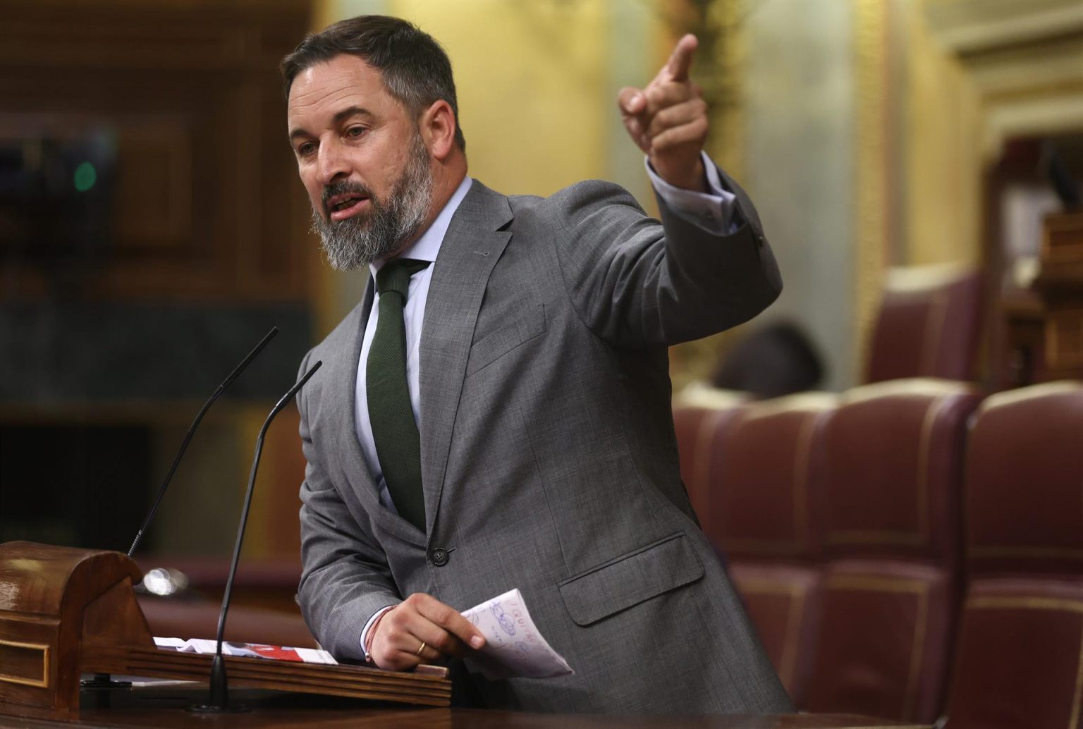 Abascal avanza que habrá más cambios en Vox tras el relevo de Ortega Smith