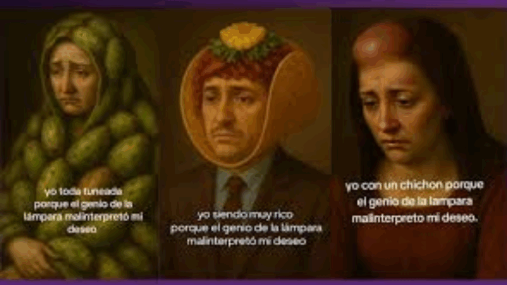 “El genio malinterpretó mi deseo”: origen del meme